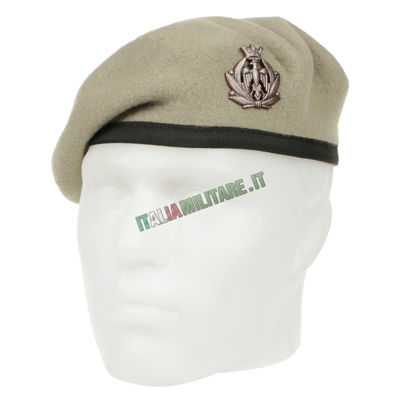 Basco Spagnolo Khaki Aeronautica Militare - Made in Italy