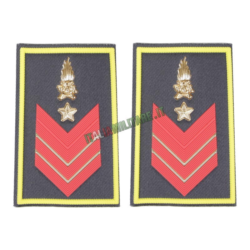 Coppia di Gradi Guardia di Finanza da Appuntato Scelto QS