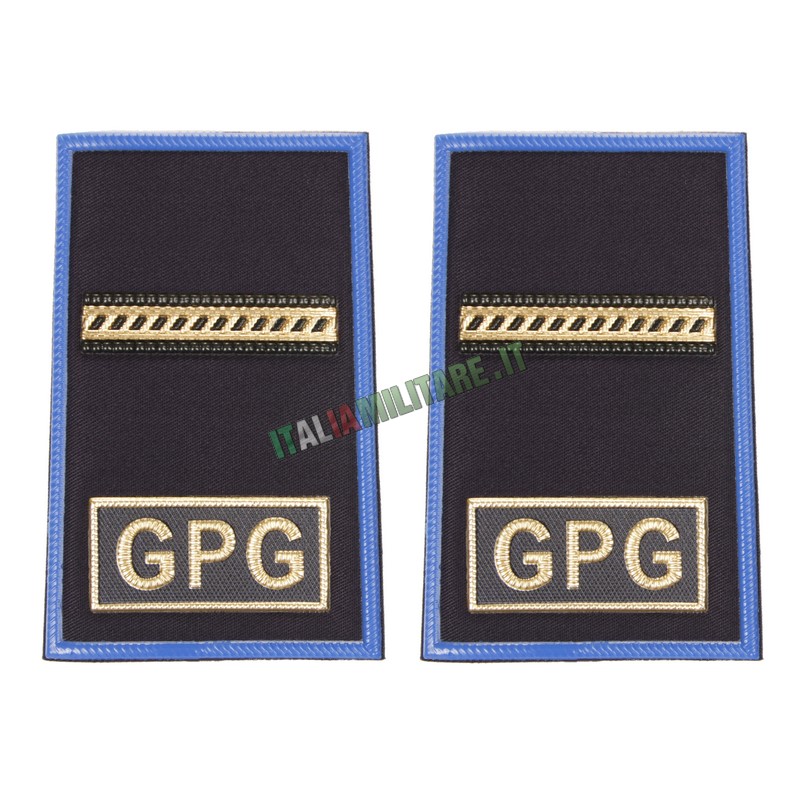 Coppia di Gradi Tubolari Guardie Giurate GPG - Maresciallo
