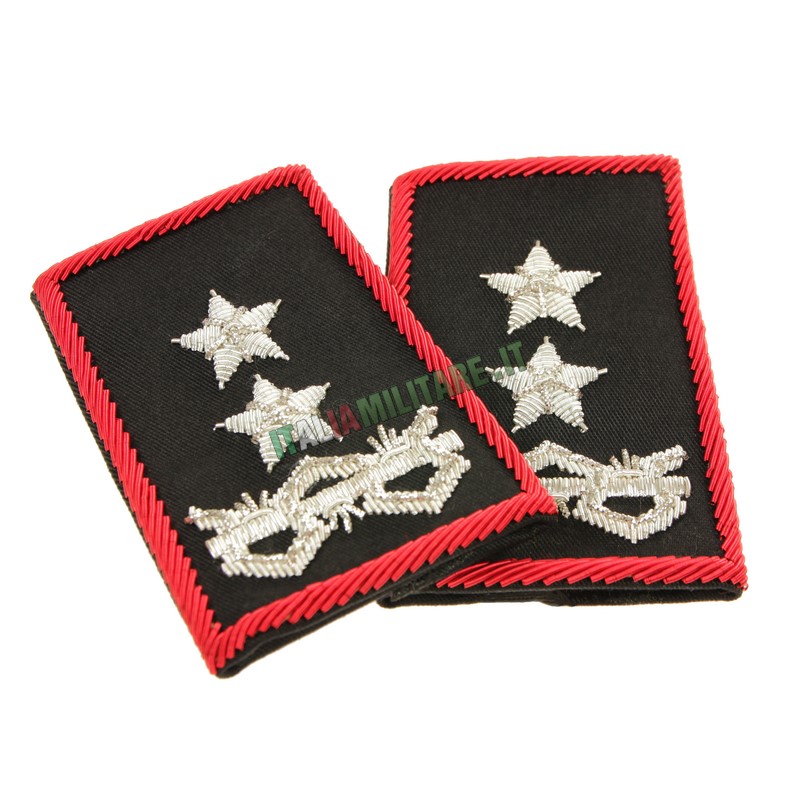 Gradi Tubolari Carabinieri Ricamati a Mano da Generale di Divisione