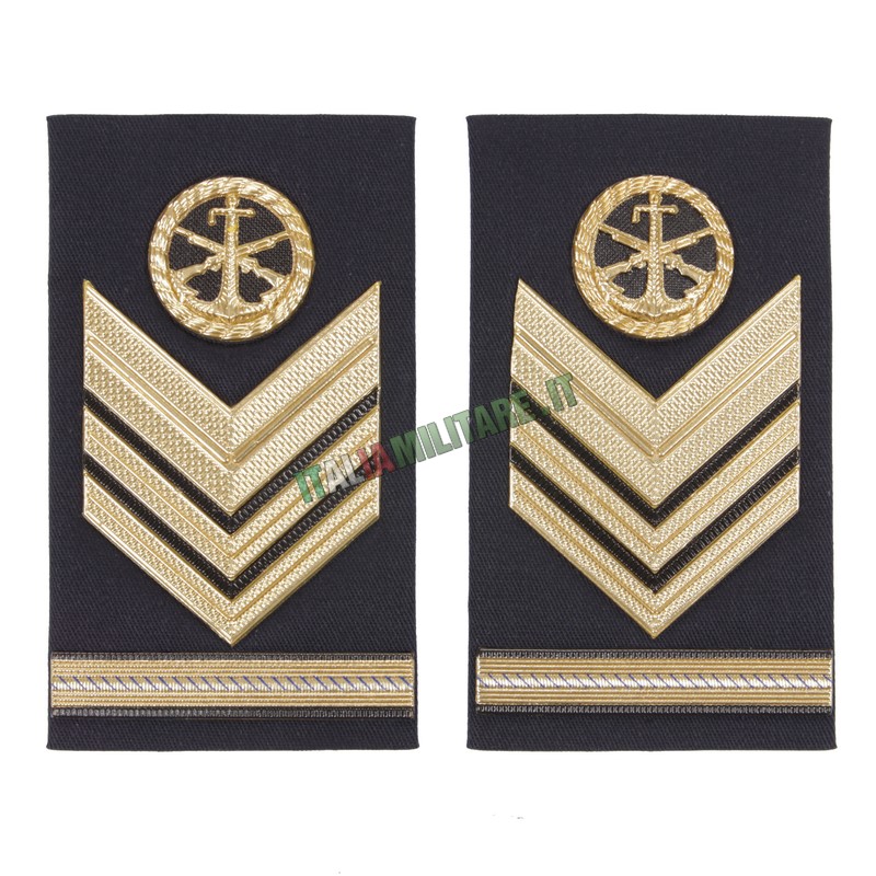 Coppia Gradi Tubolari da Fuciliere - Marina Militare