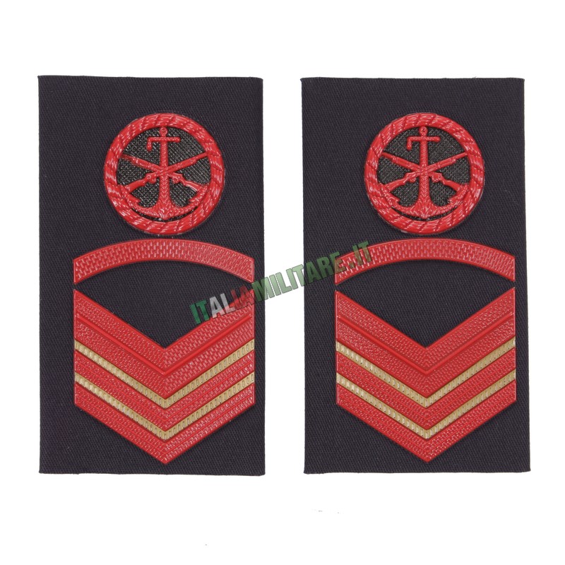 Coppia Gradi Tubolari da Fuciliere - Marina Militare