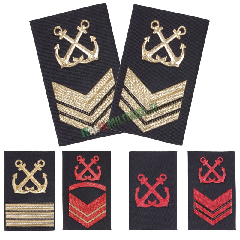 Gradi Capitaneria di Porto Tubolari Blu Nocchiere di Porto - Marina...