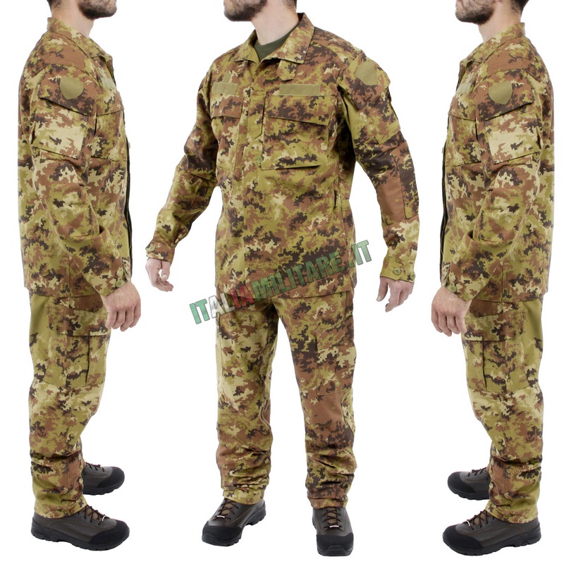 Mimetica Vegetata Militare OMD completa di Giacca e Pantalone