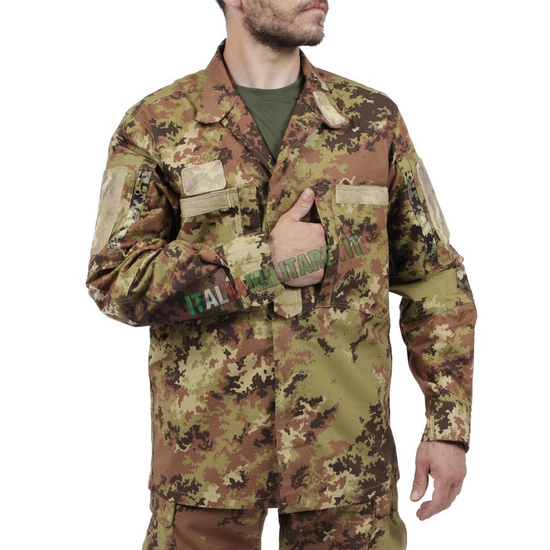 Mimetica Vegetata Militare OMD completa di Giacca e Pantalone