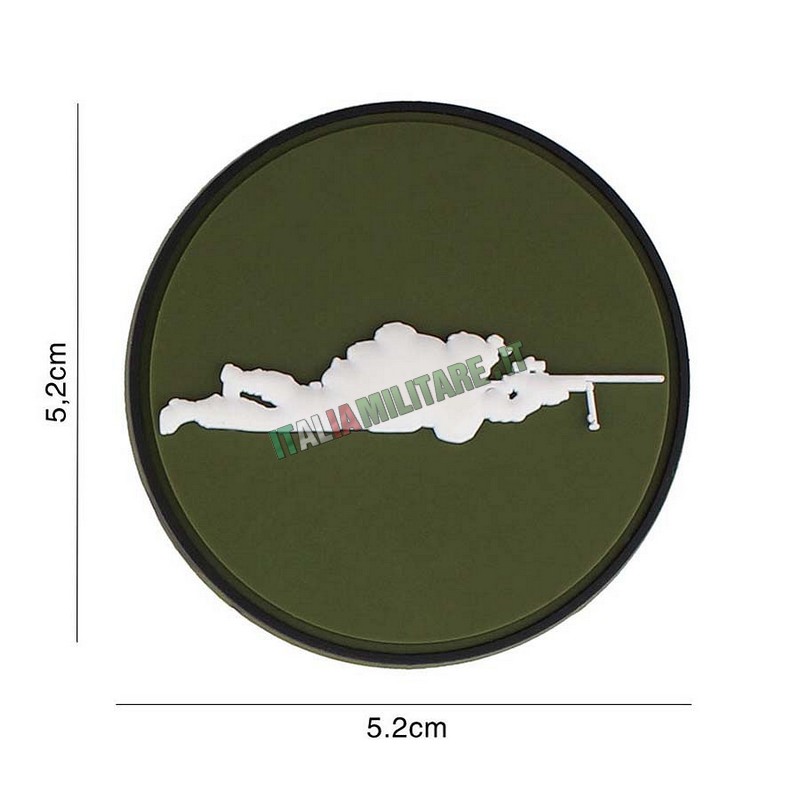 Patch Sniper Tonda in Pvc