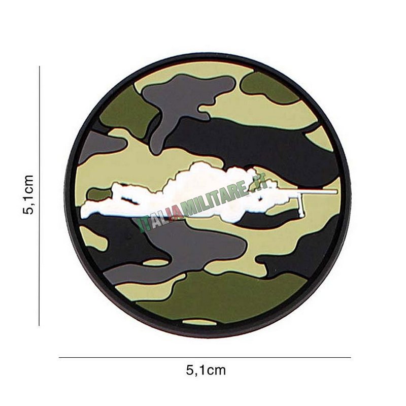 Patch Sniper Tonda in Pvc