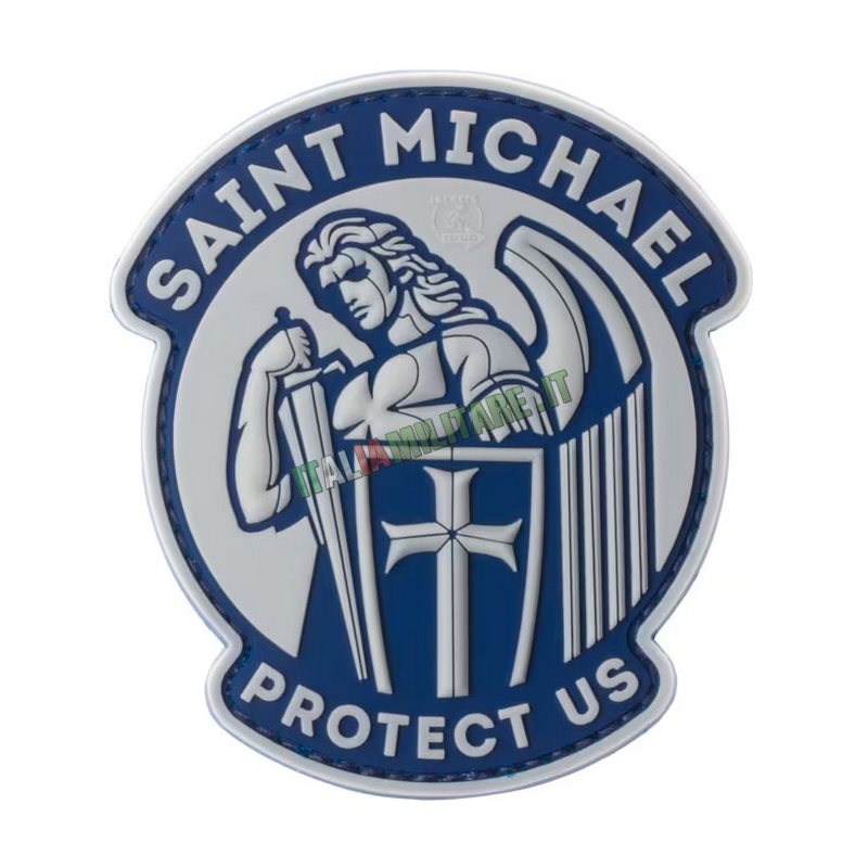 Patch Saint Michael Protect Us In Pvc