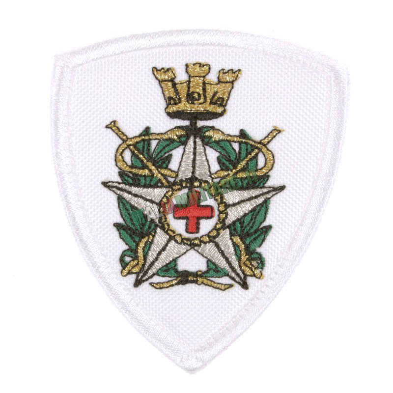 Patch Scudetto Croce Rossa Militare da Camice Medico
