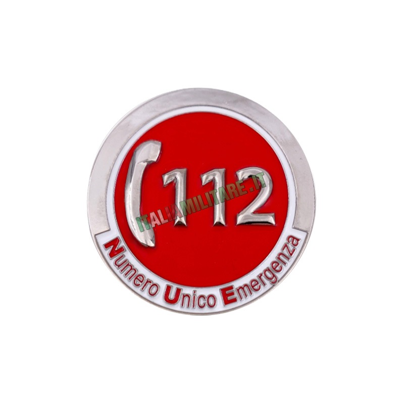 Distintivo NUE 112 Numero Unico Emergenza