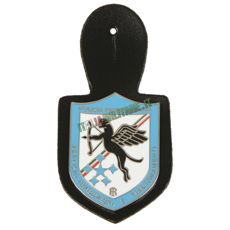 Placca con Pendif Traduzioni e Piantonamenti Polizia Penitenziaria