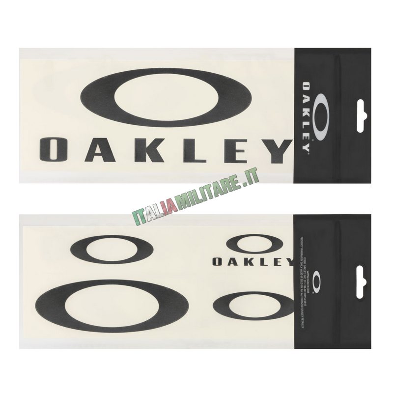 Sticker Adesivi Logo Oakley - Due Modelli