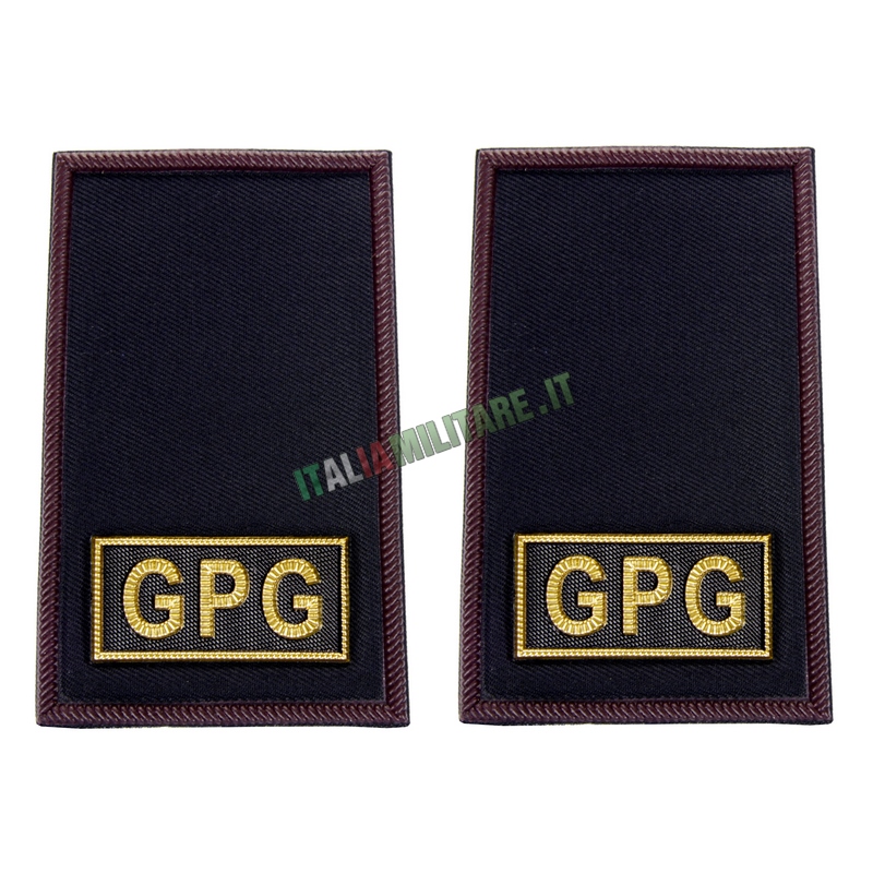 Gradi GPG Tubolari Guardie Giurate - Bordo Cremisi