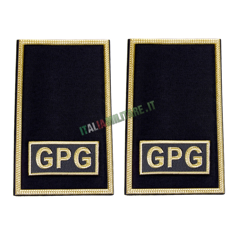 Gradi GPG Tubolari Guardie Giurate - Bordo Oro